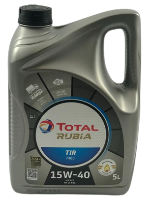 Total Rubia Tir 7400 15W40 5/1