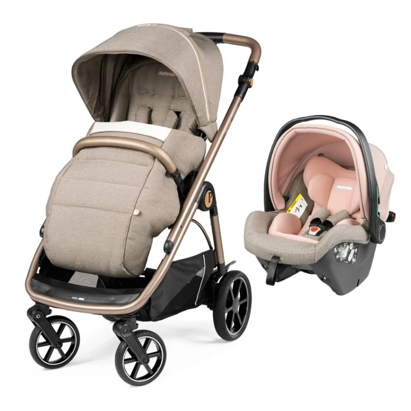 Peg Perego Grande Veloce kolica za bebe 2u1 sa sedištem Mon Amour, 0m+