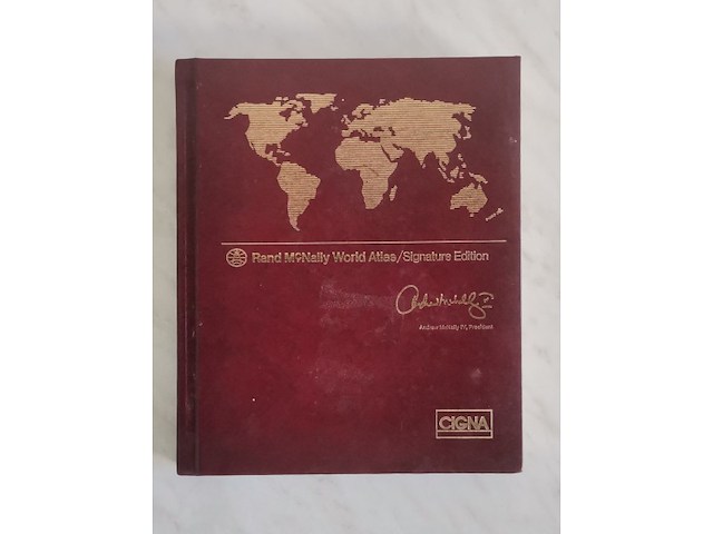 Rand Mcnally World atlas