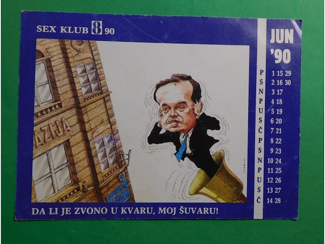 Sexi klub 8 - jun 90 - Stipe Šuvar