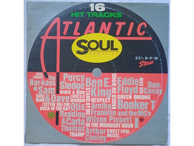 VARIOUS  -  ATLANTIC  SOUL  CLASSICS