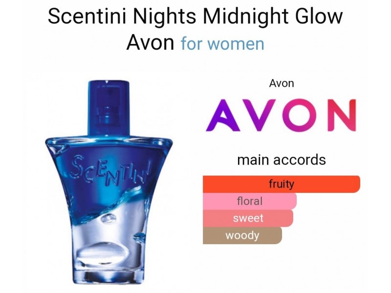 AVON SCENTINI NIGHTS MIDNIGHT GLOW 30 ML