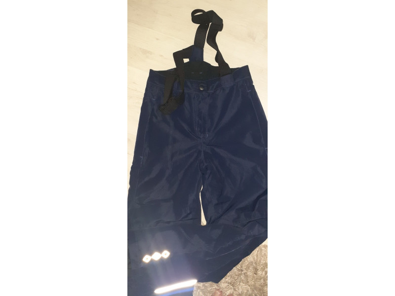 2 NOVO ski pantalone CRIVIT vel 134-140