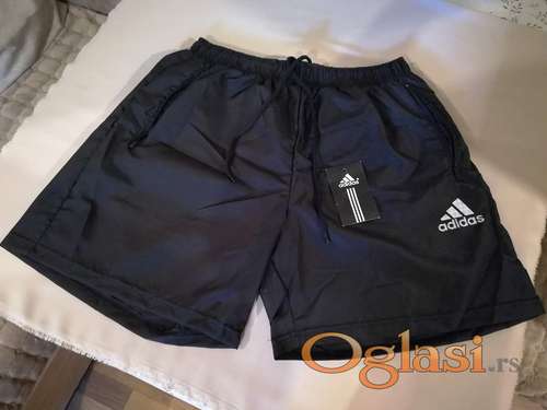 Novi muski markirani sorts Adidas Crni 3XL 4XL Novo