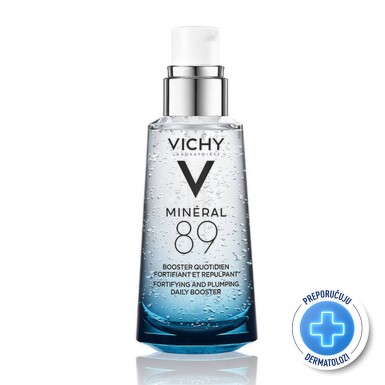 Vichy Mineral 89 Dnevni booster za snažniju i puniju kožu, 50 ml