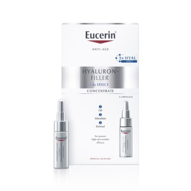 Eucerin Hyaluron-Filler Koncentrat, 6 x 5 ml