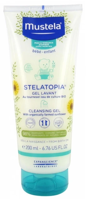 Mustela Stelatopia Tečni sindet 200 ml