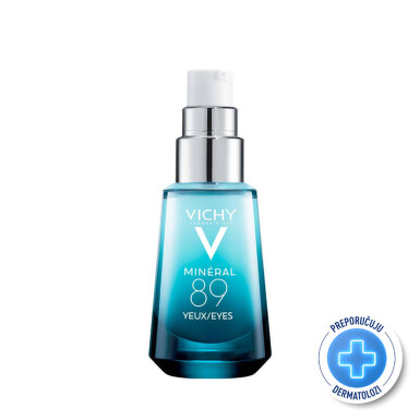 Vichy Mineral 89 Nega za snažniju i puniju kožu oko očiju, 15 ml