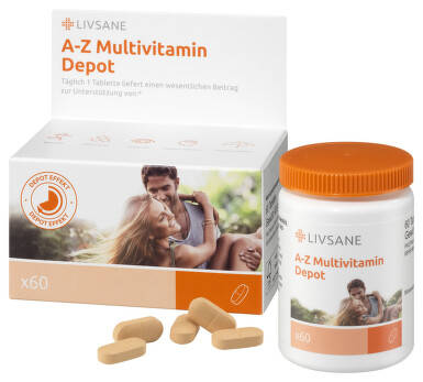 Livsane A-Z Multivitamin Depo A60 Novo