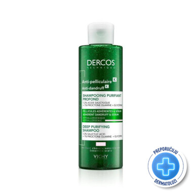 Vichy Dercos Anti-Dandruff K šampon, 250 ml