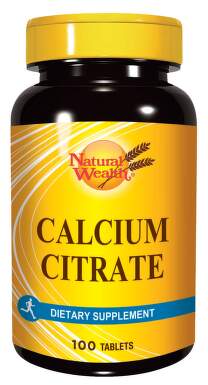 Natural Wealth Kalcijum citrat 100 tableta