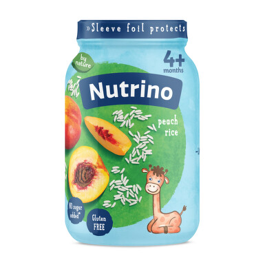 Nutrino Pire od voća breskva i pirinač 190 g