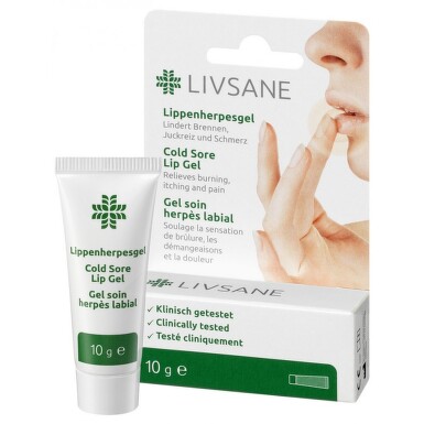 Livsane Gel za herpes na usnama 10 g