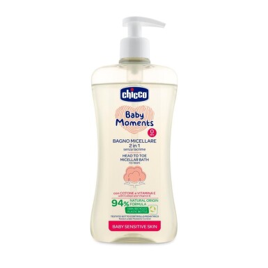 Chicco Baby Moments Micelarna kupka 2 u 1, 500 ml