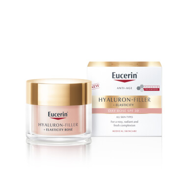 Eucerin Hyaluron-Filler + Elasticity Dnevna krema SPF 30 Rose, 50 ml