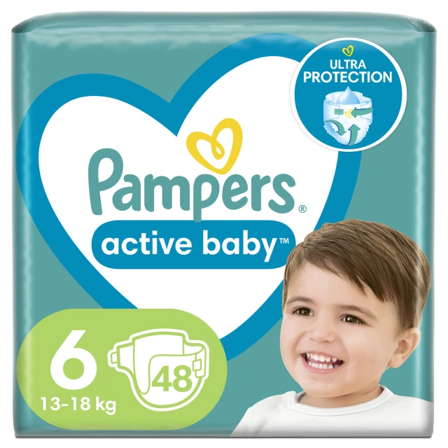 Pampers pelene active JPM 6 large 48 komada