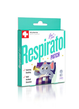 Respiratol for you! flaster, 5 komada