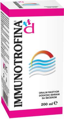 Immunotrofina D rastvor 200 ml