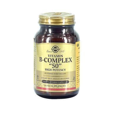 Solgar Vitamin B-complex 50 - 100 kapsula