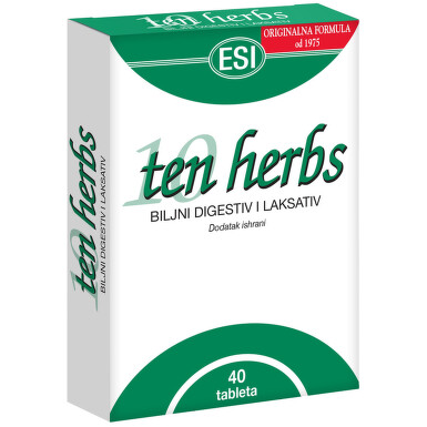 Ten herbs 40 tableta