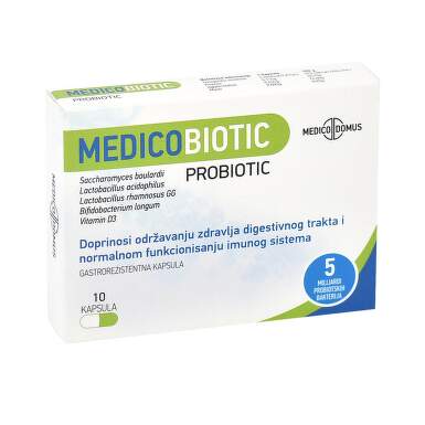 Medicobiotic 500 mg 10 kapsula