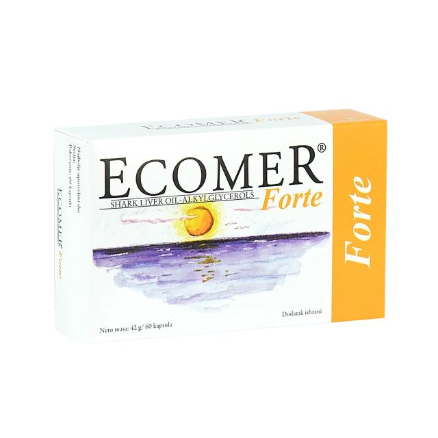 Ecomer forte 500 mg 60 kapsula