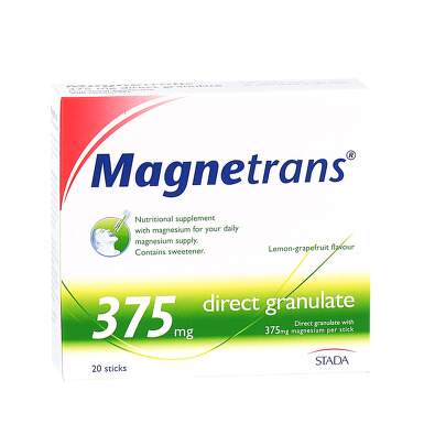 Magnetrans direkt prašak 375 mg 20 kesica