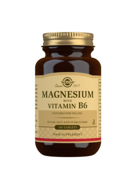 Solgar Magnezijum sa vitaminom B6 100 tableta