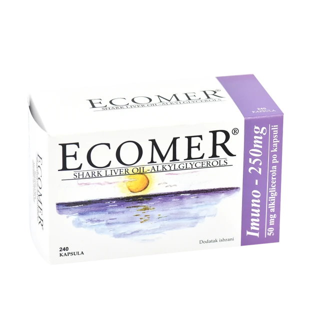 Ecomer 250 mg 240 kapsula