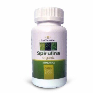 Spirulina San Sebastian 75mg, 300 tableta