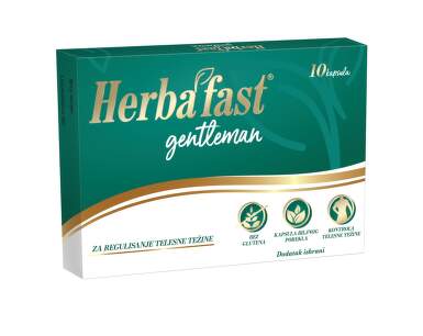 Herbafast® gentelman, 10 kapsula