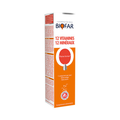 Biofar 12 vitamina + 12 minerala 20 šumećih tableta