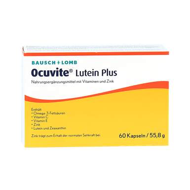 Ocuvite lutein plus 60 kapsula