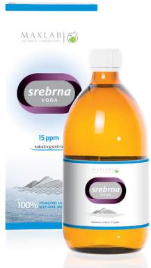 Srebrna voda 200 ml Maxlab