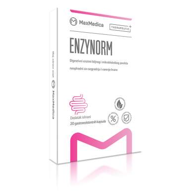 MaxMedica Enzynorm 20 gastrorezistentnih kapsula