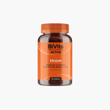 Bivits Activa Hrom 200 µg 60 tableta