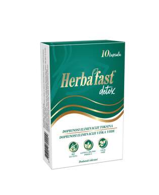 Herbafast Detox, 10 kapsula