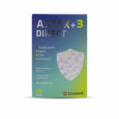 Astax+3 direkt, 20 kesica