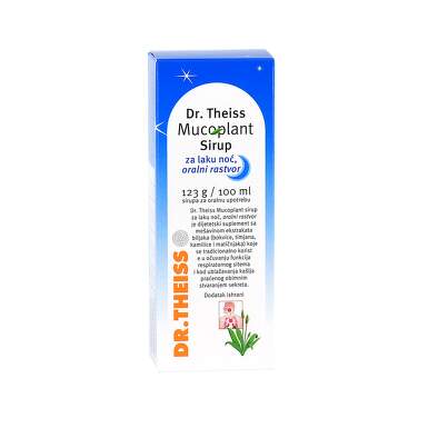 Dr.Theiss Mucoplant sirup za laku noć 100 ml