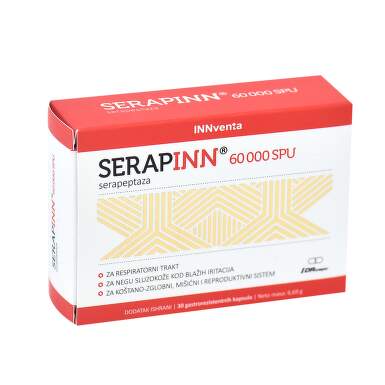 Serapinn 60000 SPU 30 kapsula