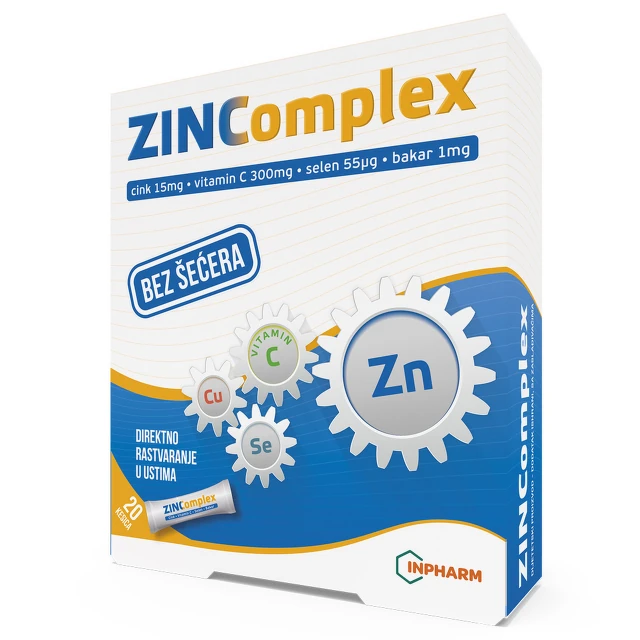 Zincomplex, 20 kesica