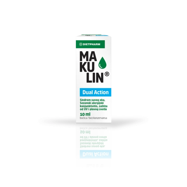 Dietpharm Makulin Dual Action kapi za oči 10 ml