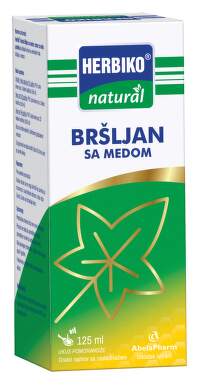 Herbiko® Natural bršljan sa medom, 125 ml