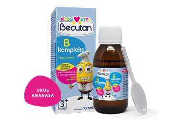 Becutan KIDS VITS Kompleks B vitamina, 100 ml