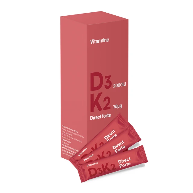 Vitamin D3K2 Direct Forte, 100 kesica