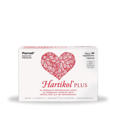 Hartikol Plus, 30 kapsula 2+1 GRATIS