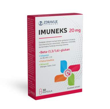 Imuneks 20 mg, 30 kapsula