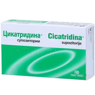 Cicatridina supozitorije 10 komada