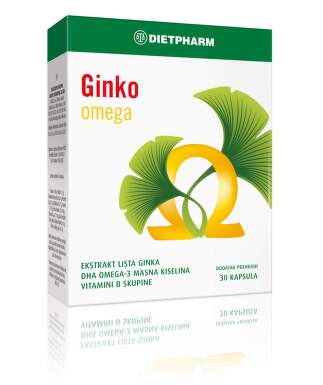 Dietpharm Ginko-Omega 30 kapsula