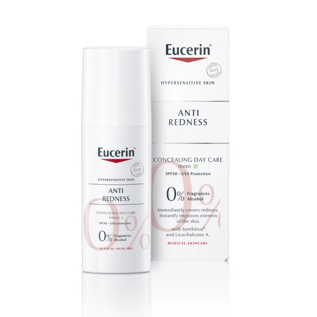 Eucerin AntiREDNESS Dnevna krema protiv crvenila sa zelenim pigmentima, 50 ml